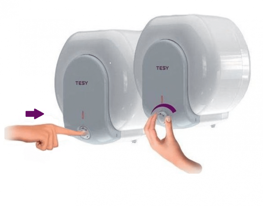 Elektrische keukenboiler 10 liter - voor boven de wasbak - Tesy